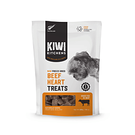 Kiwi Kitchens Raw Freeze Dried Heart 225g VetShopAustralia