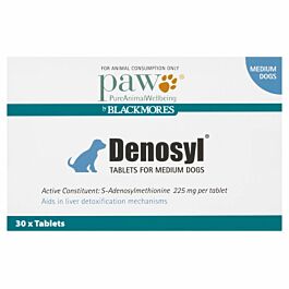 PAW Denosyl Medium Dogs 225mg Tablets VetShopAustralia