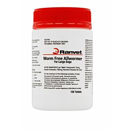 Ranvet AllWormer 25kg Tablets VetShopAustralia