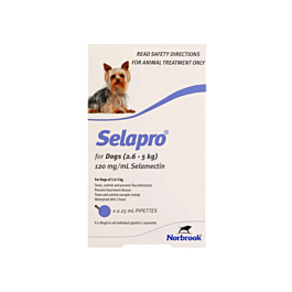 Selapro Dog Very Small 2.6-5kg Lavender VetShopAustralia