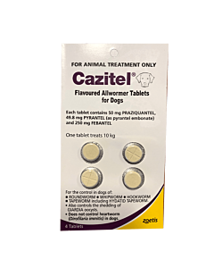 Cazitel Wormer For Dogs Online Australia | VetShopAustralia