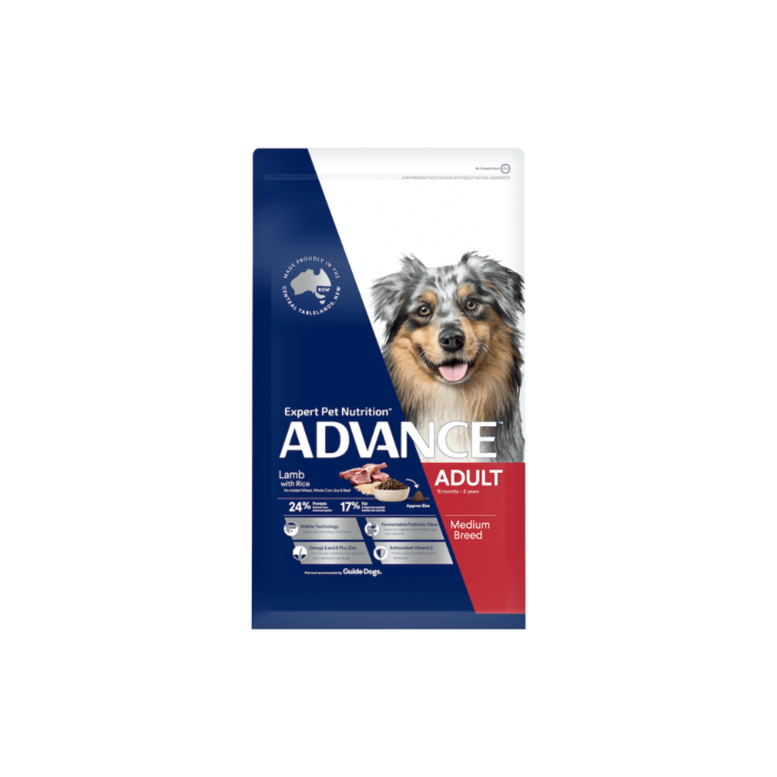Advance Adult Dog Medium Breed Lamb Rice VetShopAustralia