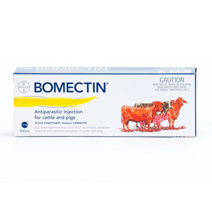 Bomectin Cattle & Pig Injection 500mL
