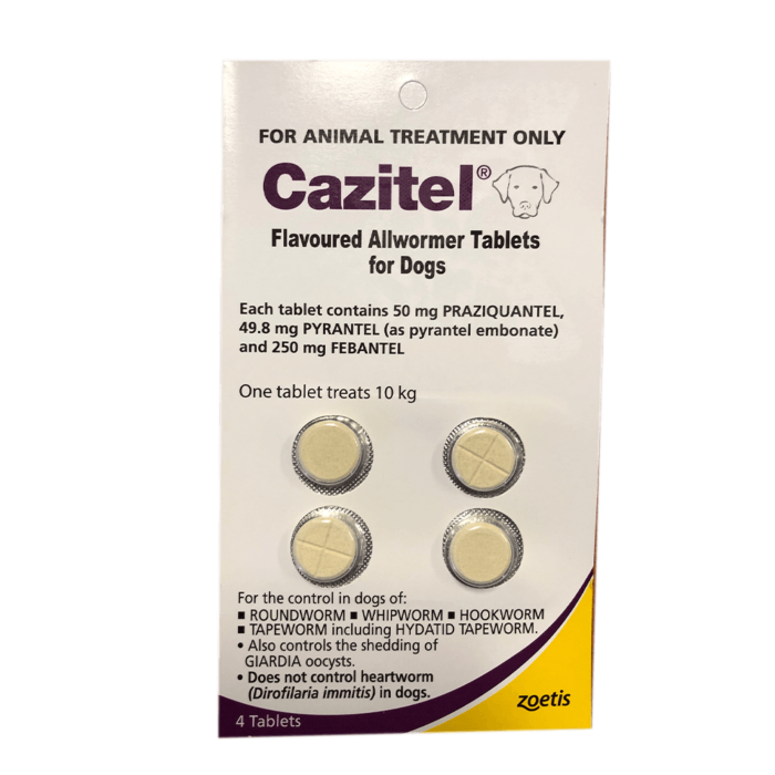 Cazitel Allwormer For Dogs 10kg