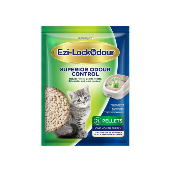 Ezi-LockOdour Natural Zeolite Pellets 2kg VetShopAustralia