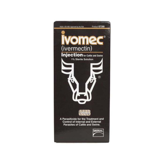 Ivomec Injection for Cattle and Swine