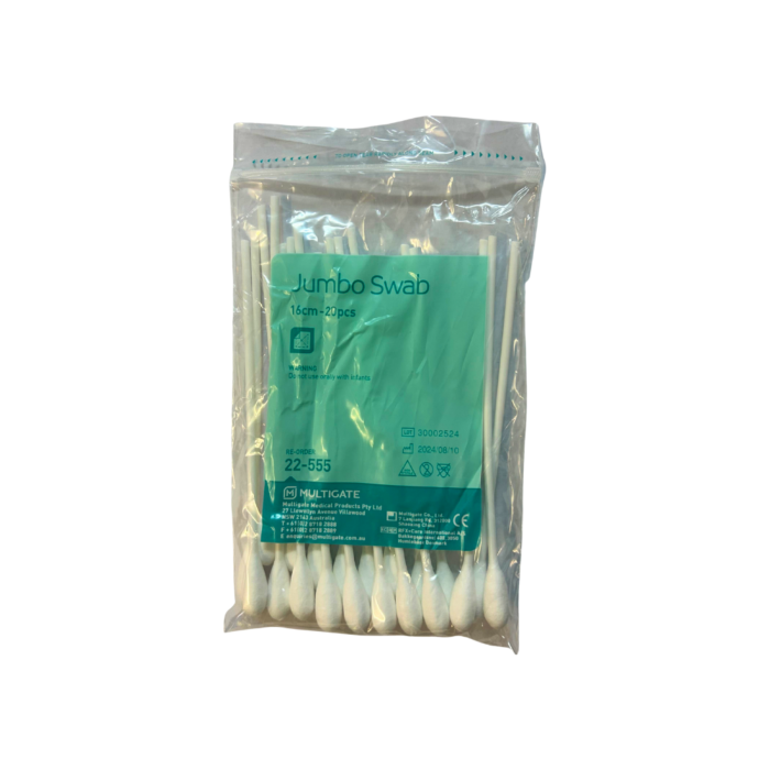 Multigate Extra-Long Oral Q-Tip Swabs 16cm, 20 Pieces VetShopAustralia