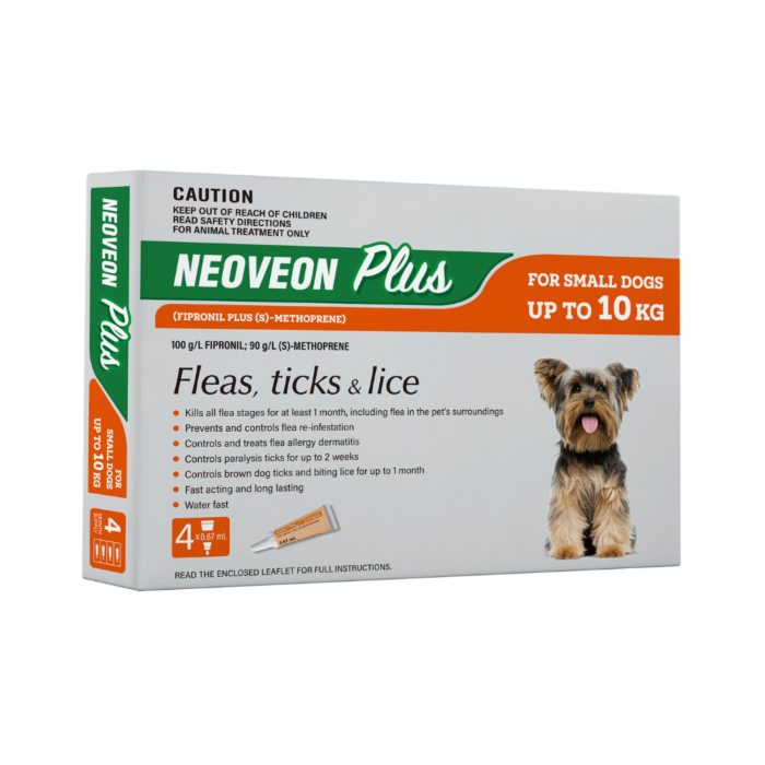 Neoveon Plus Dog Small Up to 10kg Orange VetShopAustralia