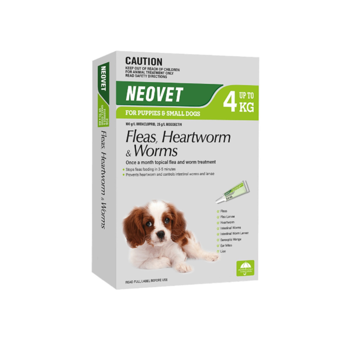 Neovet Puppies & Small Dog Up to 4kg Green VetShopAustralia