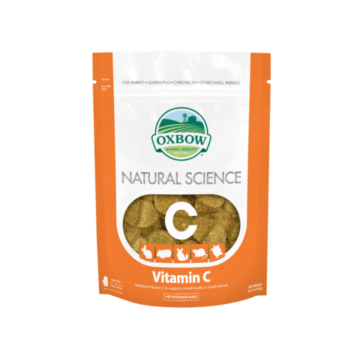 Oxbow Natural Science Vitamin C Supplement 60 Tabs 120g VetShopAustralia