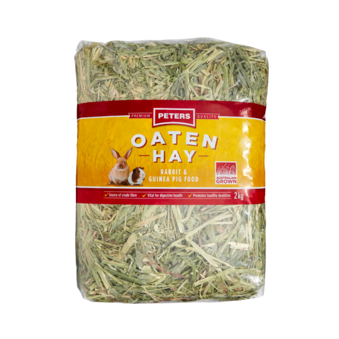 Peters Rabbit & Guinea Pig Oaten Hay 2kg VetShopAustralia