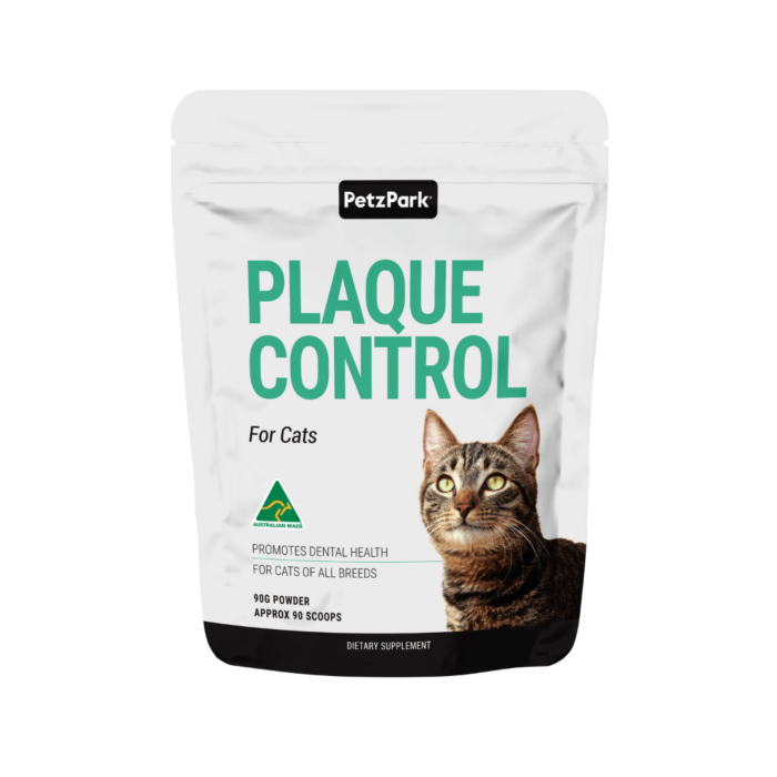 Petz Park Plaque Control Powder Supplement For Cats VetShopAustralia