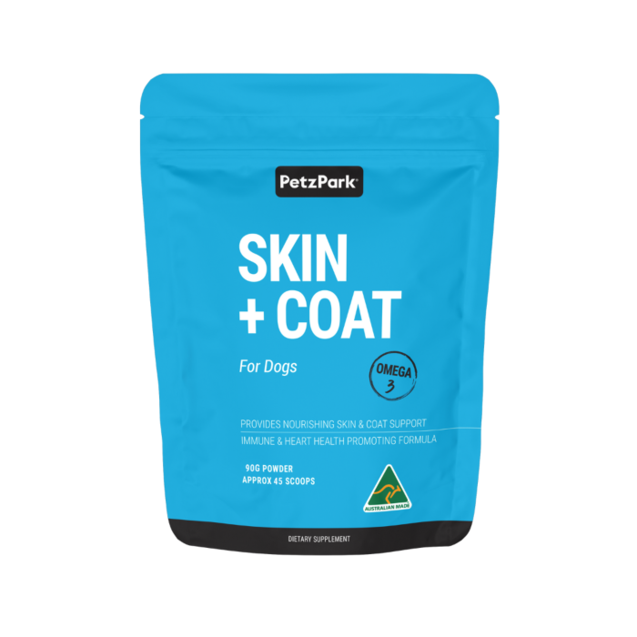 Petz Park Skin + Coat Powder Supplement For Dogs VetShopAustralia