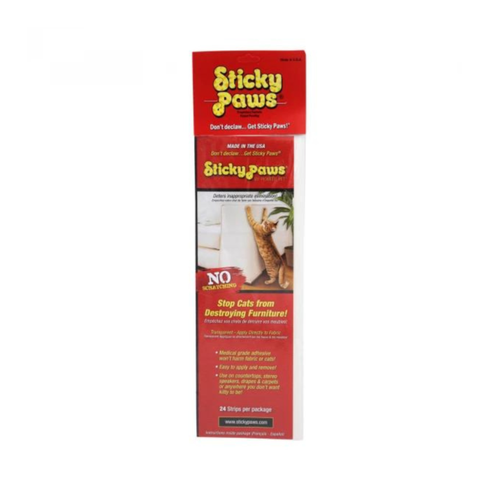 Sticky Paws Furniture Strips 24 Pack VetShopAustralia