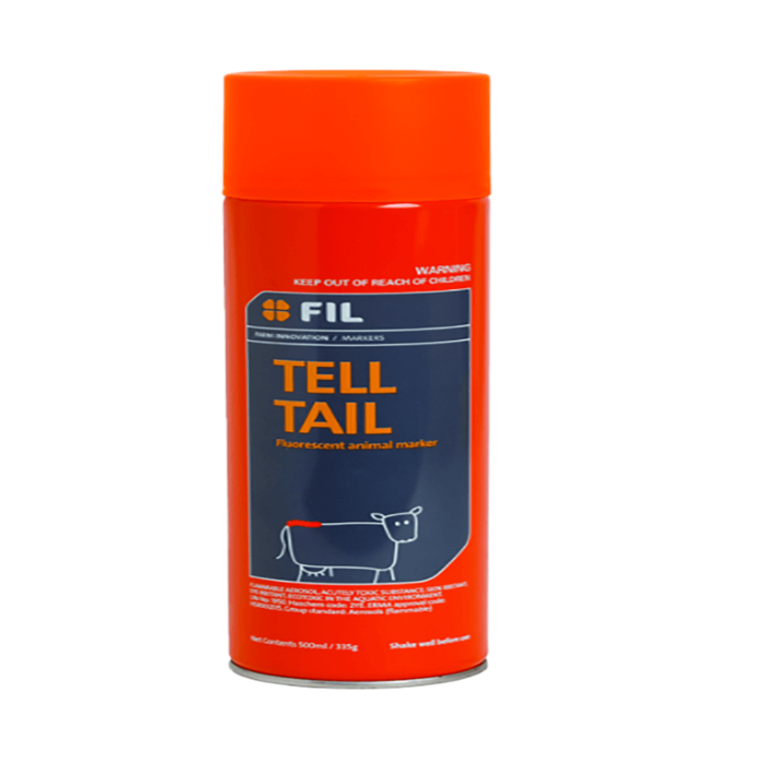 Tail Paint Aerosol Red 500Ml