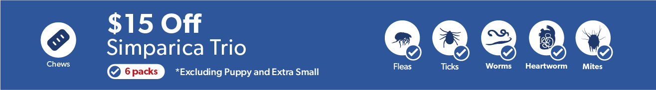 Simparica Trio Flea & Tick Treatment For Dogs | VetShopAustralia